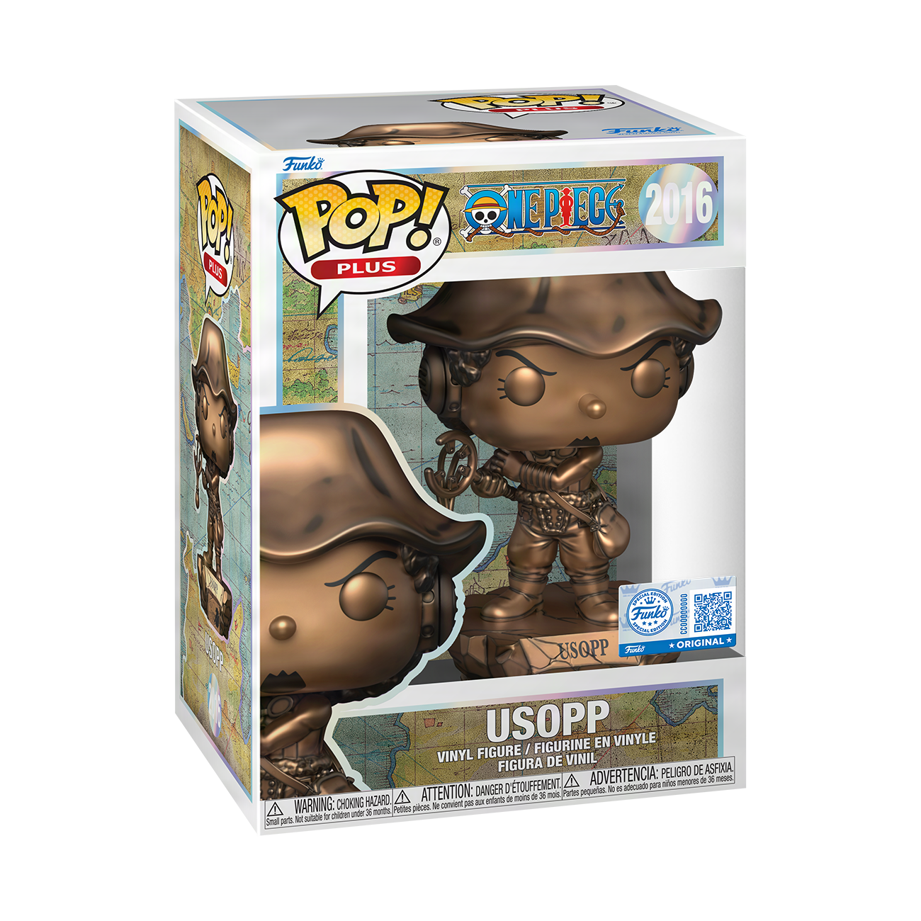 Funko Reveals Two More ‘One Piece’ Straw Hat Pops In Dazzling Bronze ...