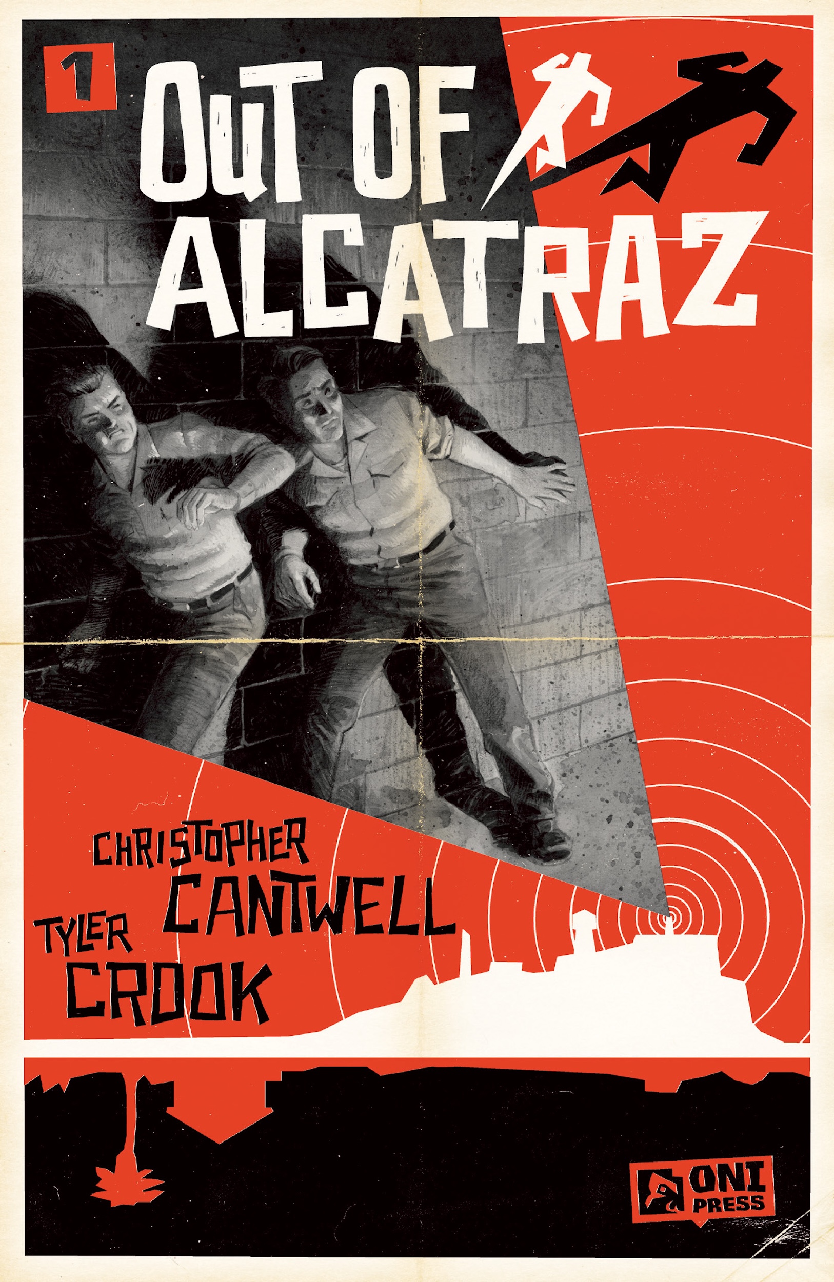 Advance Review — Throwback Artwork Propels ‘Out Of Alcatraz’ #1 – COMICON