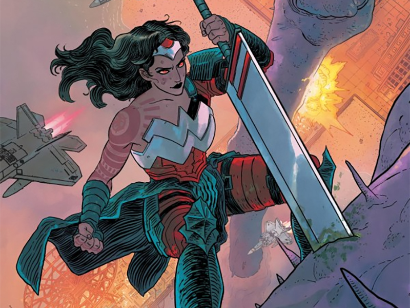 Soft Magic And Massive Swords — Reviewing ‘Absolute Wonder Woman’ #4 – COMICON
