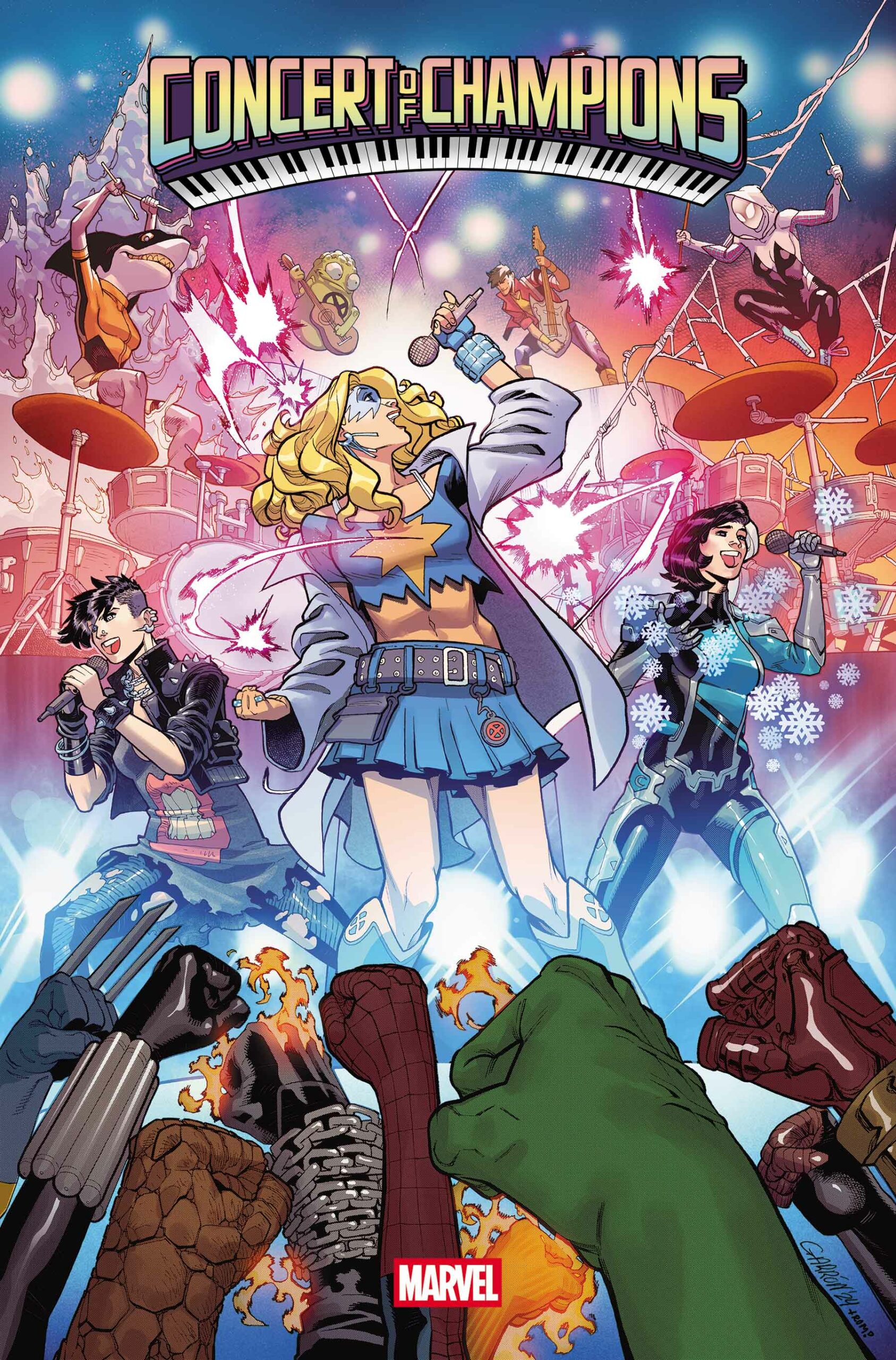 April’s ‘Concert Of Champions’ Unites Marvel Music Icons – COMICON
