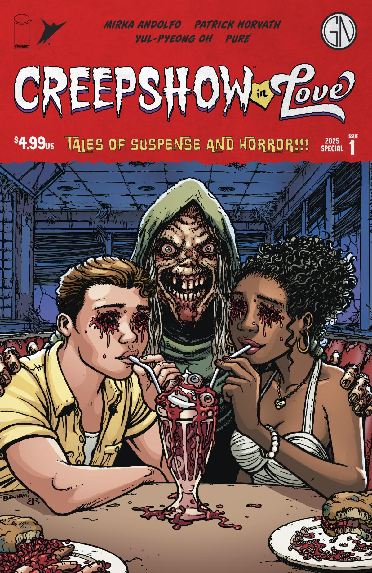 Vivid Valentine’s Day Horror: Image Comics Previews ‘Creepshow In Love’ #1 – COMICON