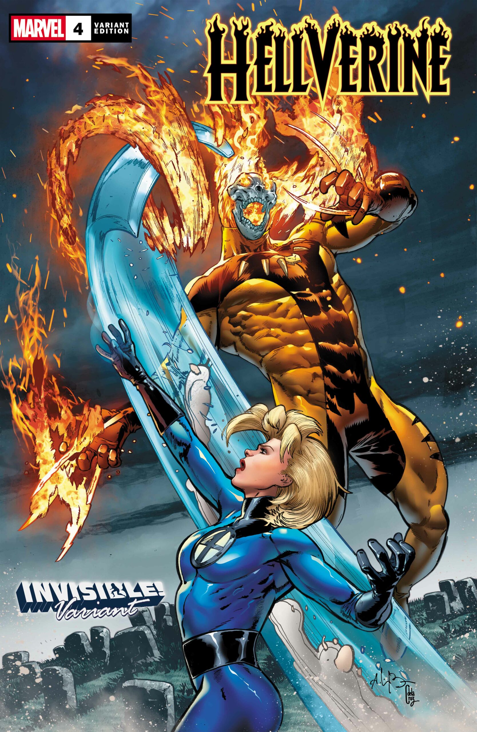 Sue Storm Turns The Marvel Universe Invisible In March Variant Covers ...