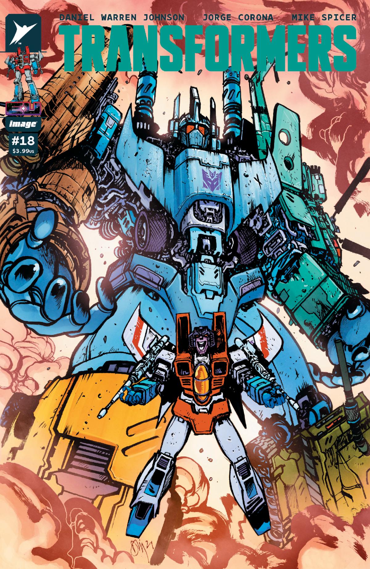 First Look: ‘Transformers’ #18 By Daniel Warren Johnson, Jorge Corona And Skybound – COMICON