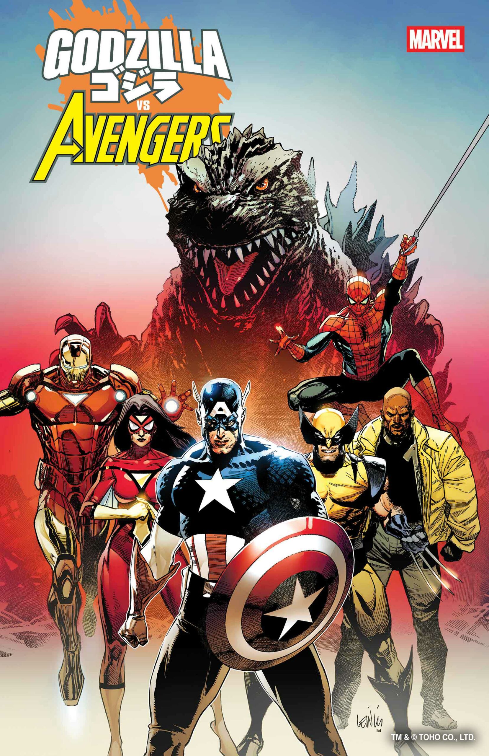 Earth’s Mightiest Heroes Face The King Of The Monsters In June’s ‘Godzilla Vs. Avengers’ #1 ...