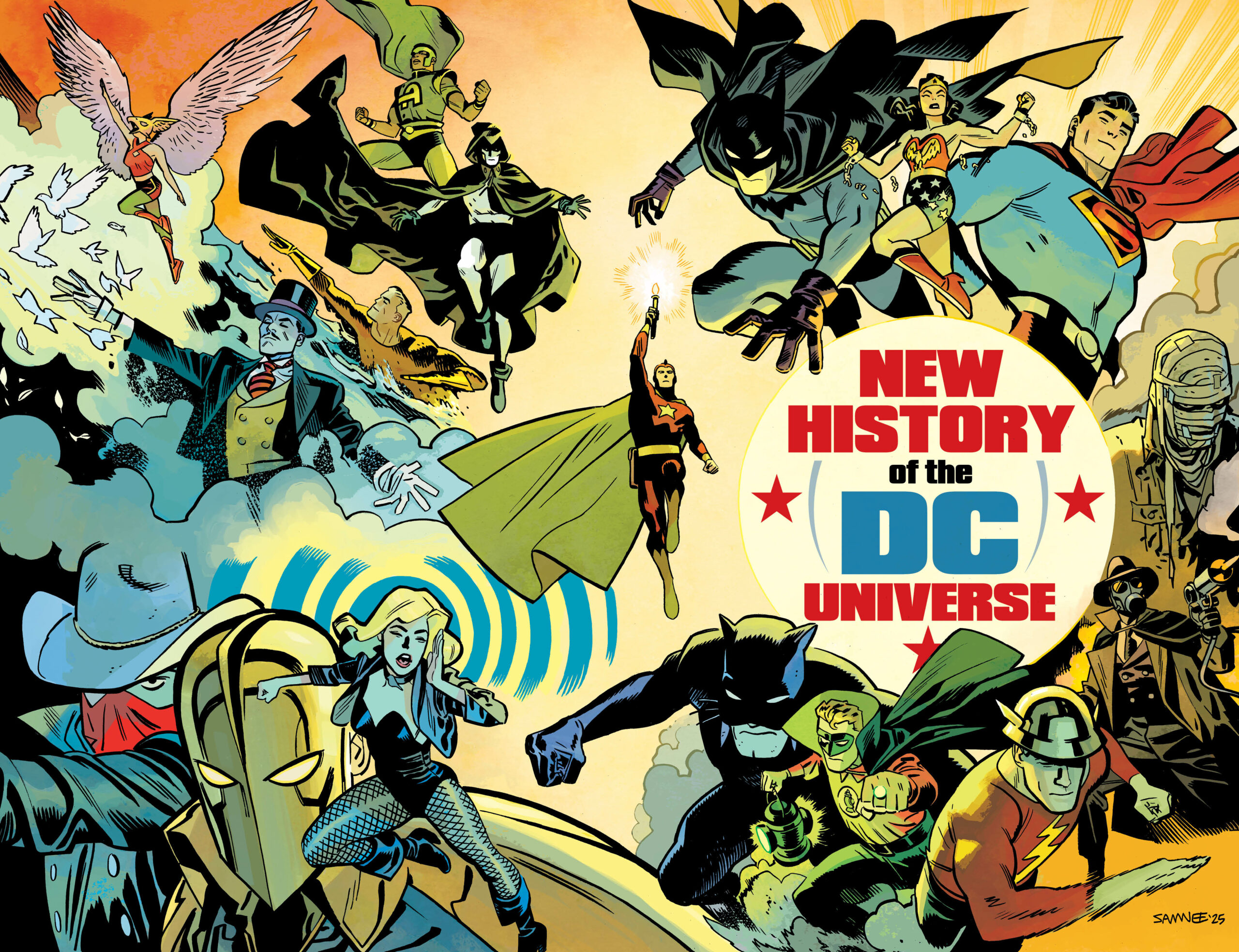 Mark Waid Chronicles The ‘New History Of The DC Universe’ In A Four-Issue Series – COMICON