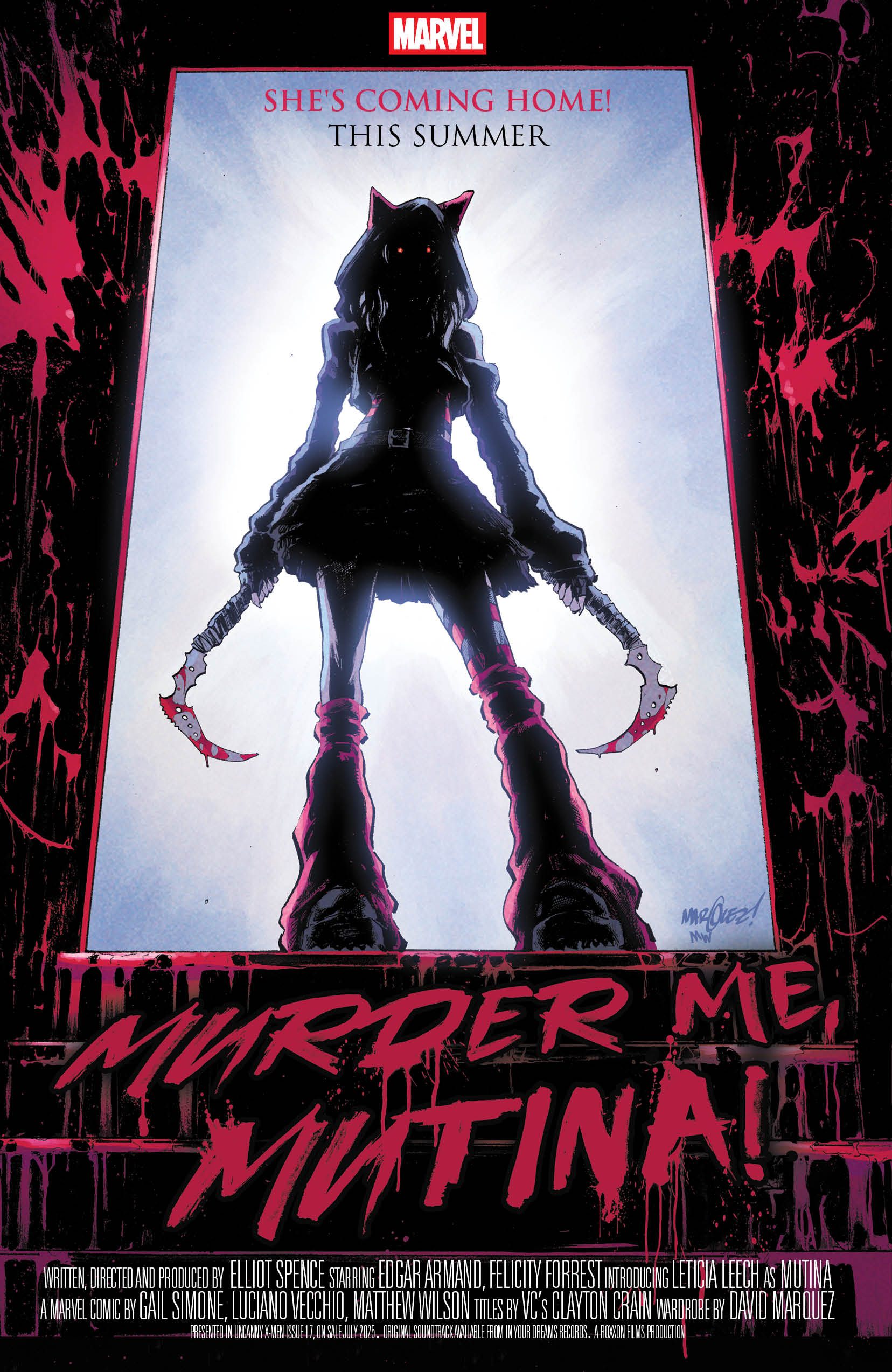 July’s ‘Uncanny X-Men’ #17 Goes To The Movies With ‘MURDER ME, MUTINA ...