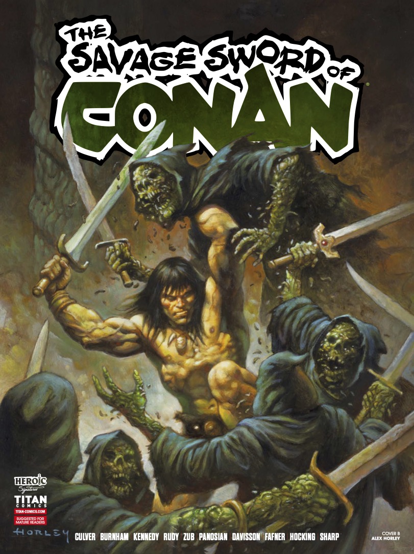 First Look At Titan Comics’ ‘The Savage Sword Of Conan’ #8 – COMICON