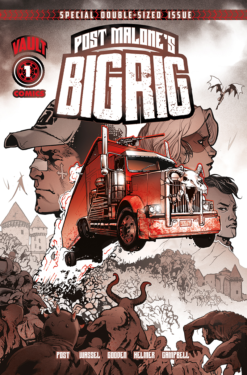 Post Malone’s ‘Big Rig’ To Be A Miniseries From Vault Comics – COMICON