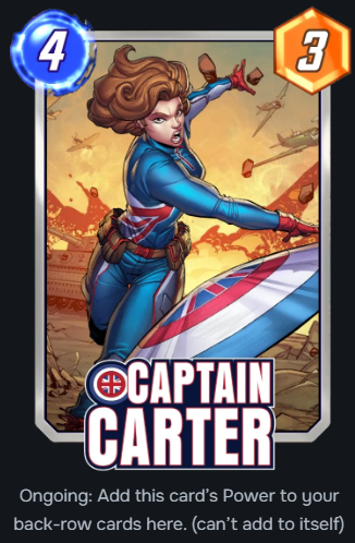 Snap Into Marvel Captain Carter