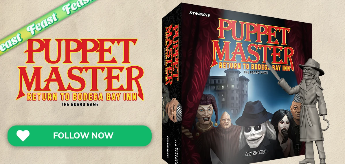 ‘Puppet Master’ Heads For The Table Top Game Arena Via Crowdfunding – COMICON