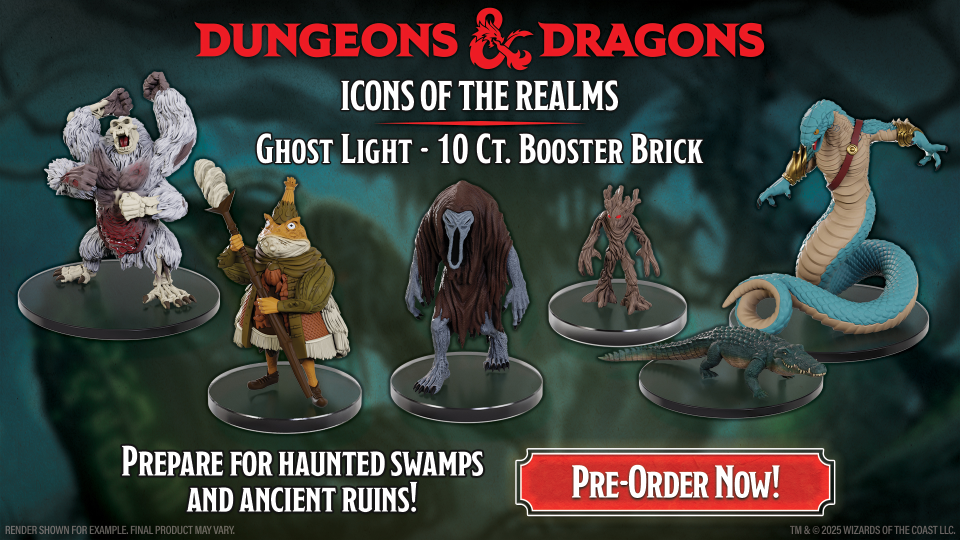 Wizkids Brings Swamp Creatures And Gruesome Ghosts To The ‘D&D’ Table ...