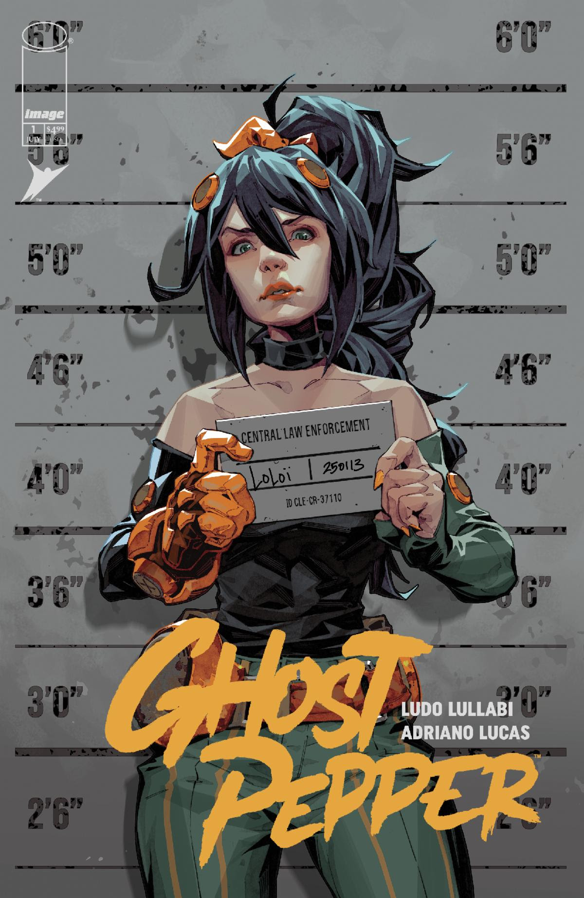 Skybound Debuts Mug Shot Variants By Kael Ngu For Ludo Lullabi’s ‘Ghost ...