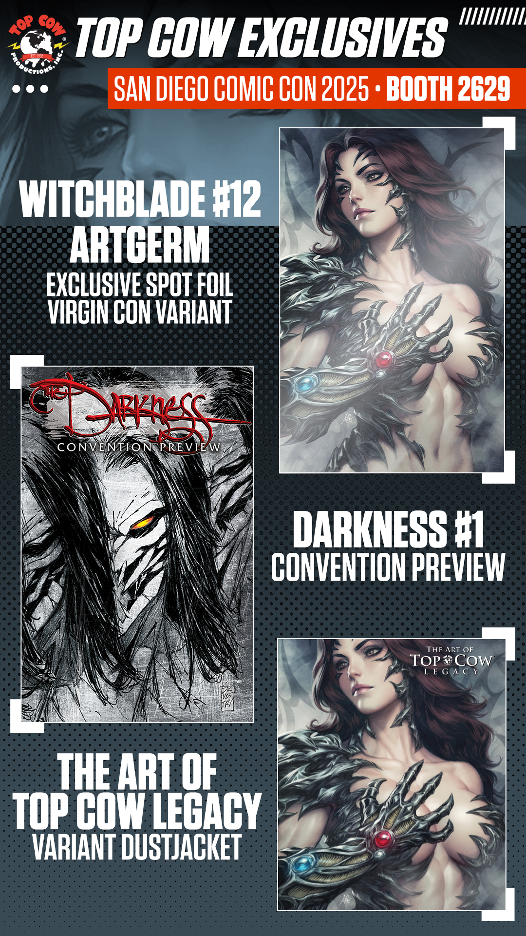 SDCC 2025: Top Cow’s Panel And Signings Schedule And Exclusive Merch ...