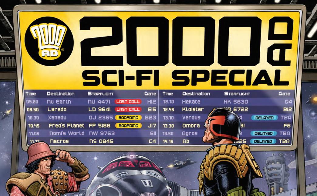 Preview: Grab Your Towels — Time For The ‘2000 AD Sci-Fi (Summer ...
