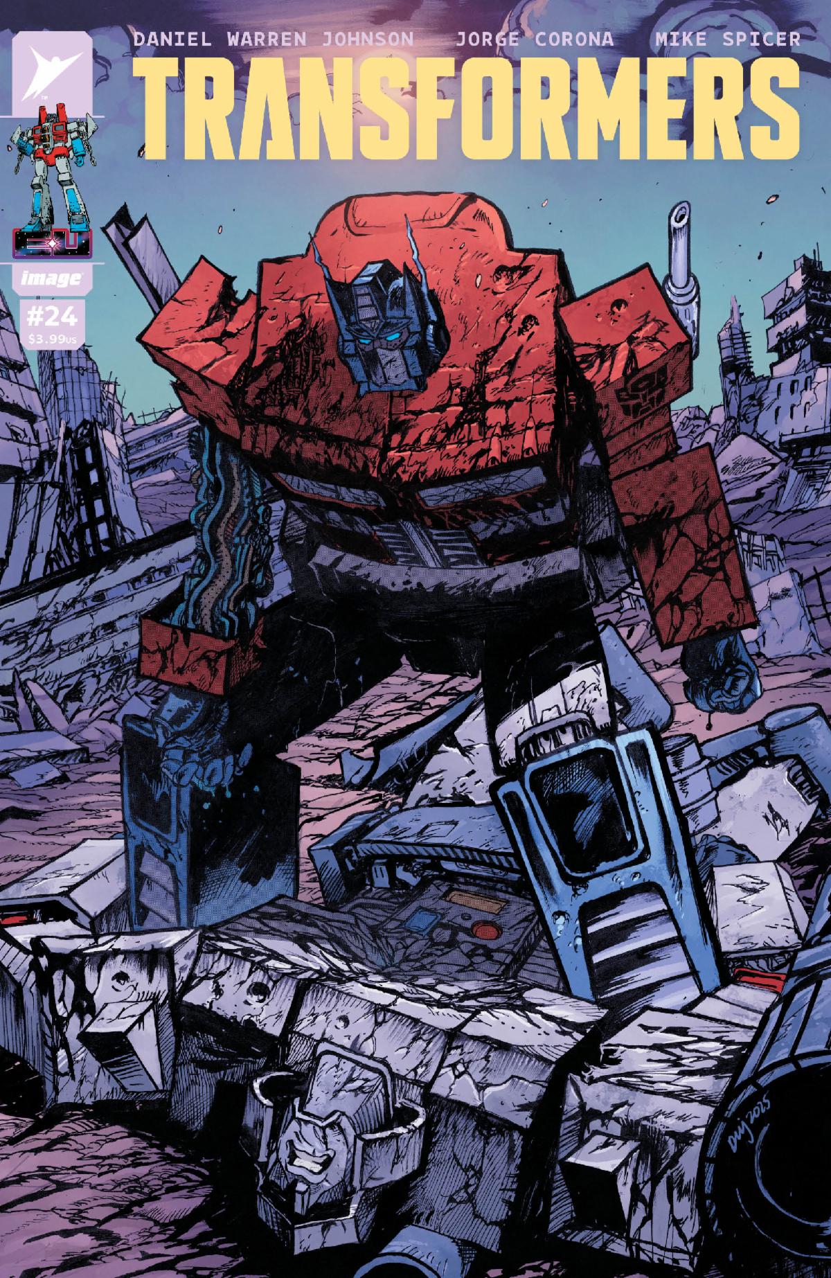 A First Look At Daniel Warren Johnson’s Last Issue: ‘Transformers’ #24 Preview – COMICON