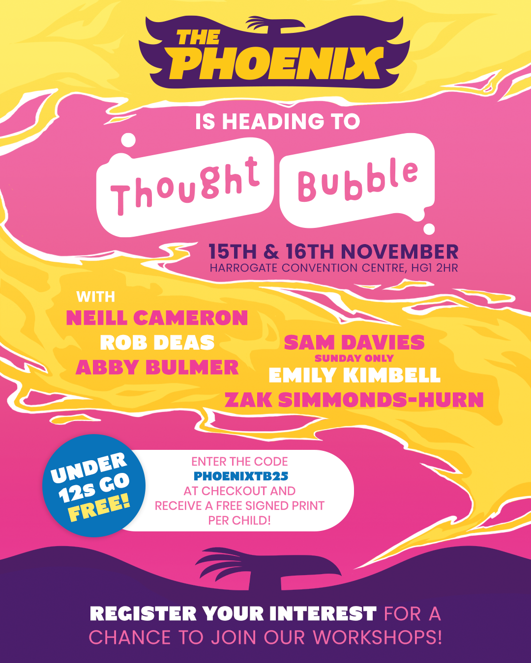 Thought Bubble 2025: ‘The Phoenix Comic’ Sponsors This Year’s Kids ...