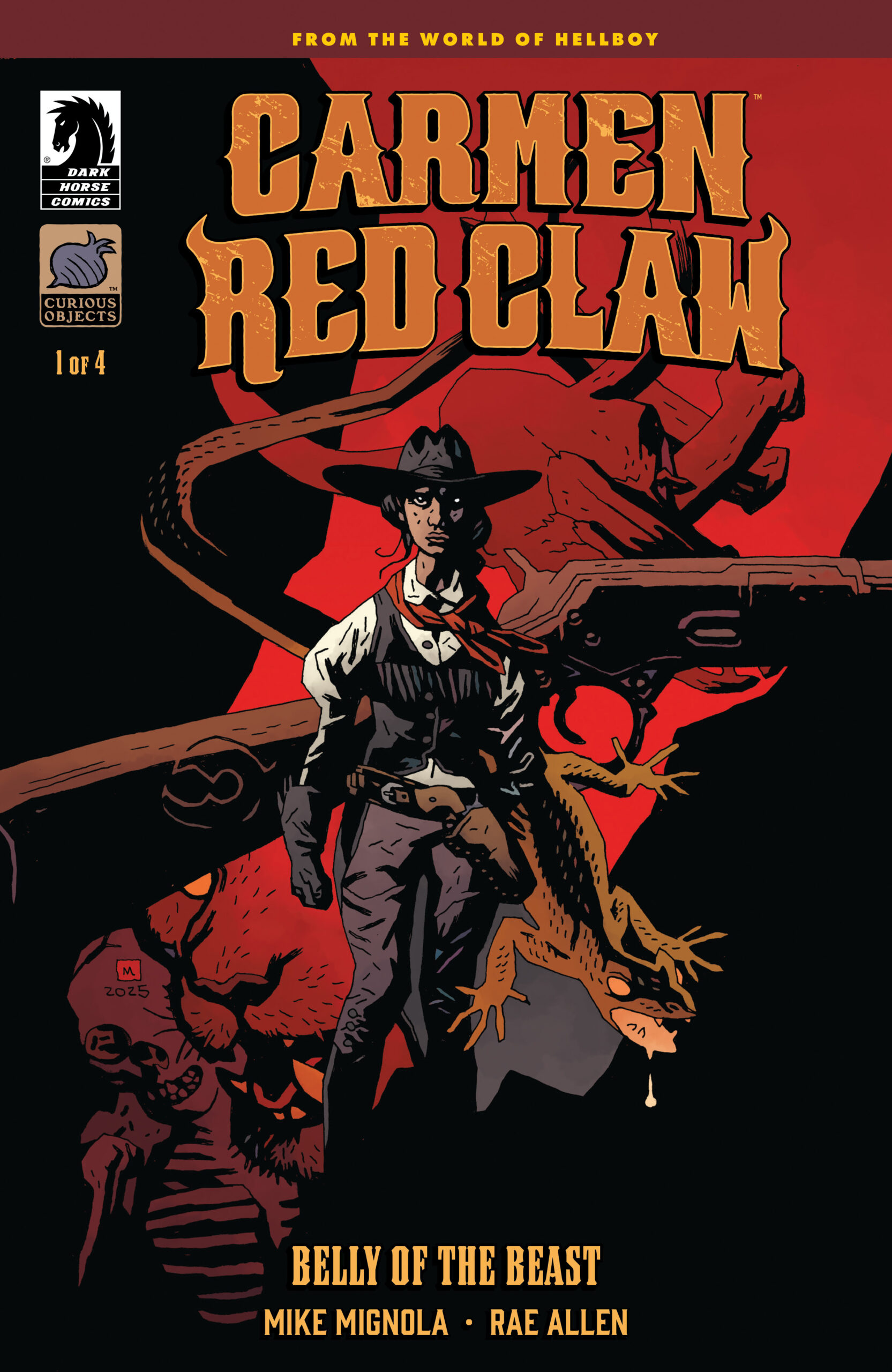 Mike Mignola And Rae Allen Head West With ‘Carmen Red Claw: Belly Of ...