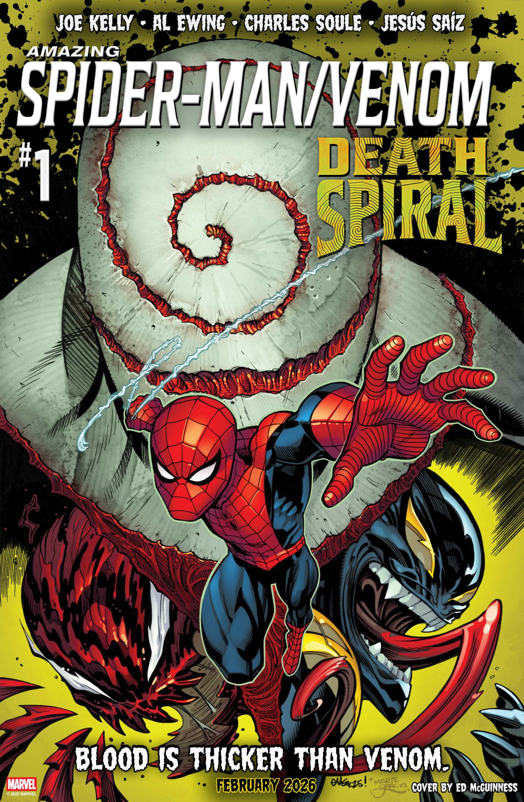 NYCC 2025: ‘Death Spiral’ Crossover Brings Spider-Man, Venom And ...