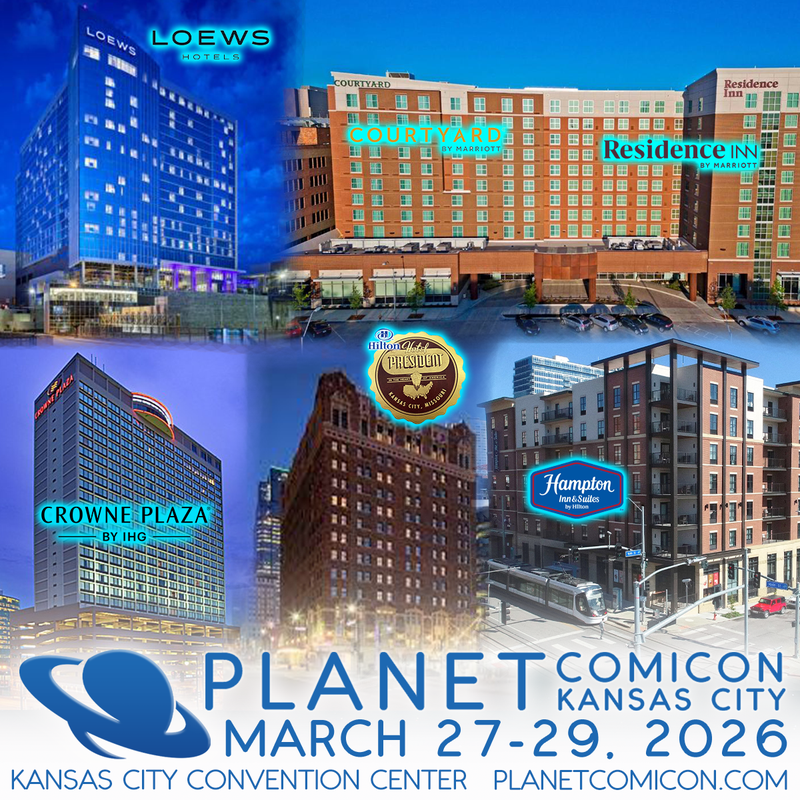 Planet Comicon Kansas City Announces First Guests For 2026 – COMICON