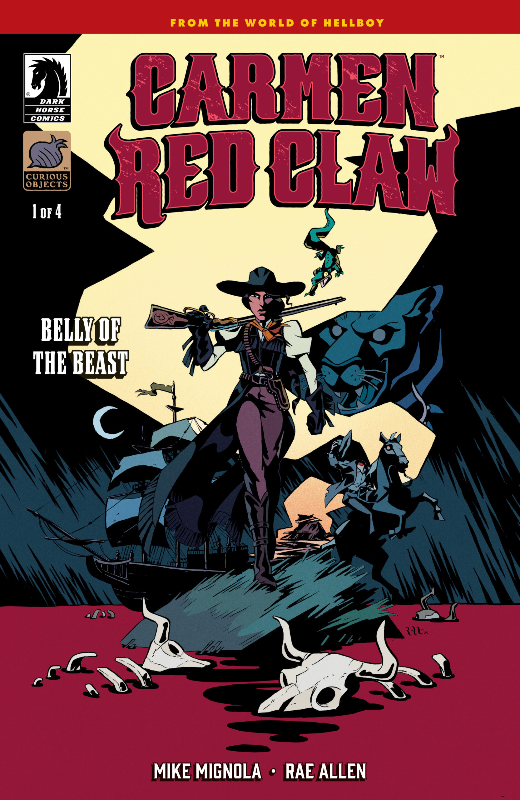 Review: ‘Carmen Red Claw’ #1 Is One Solid Book – COMICON