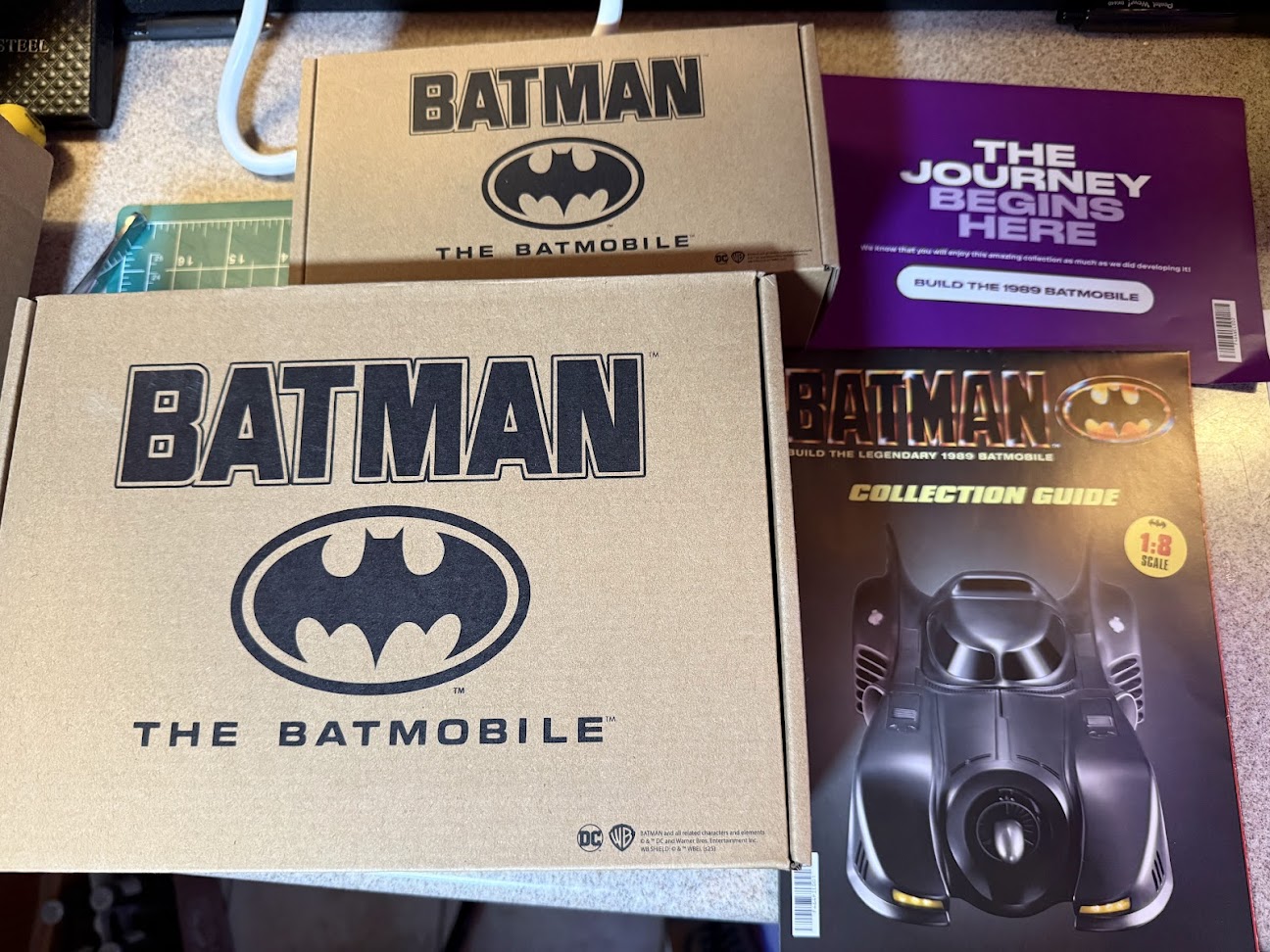 Reviewing Fanhome’s ‘1989 Batmobile’ Build-Up Subscription Stages 1-2 ...