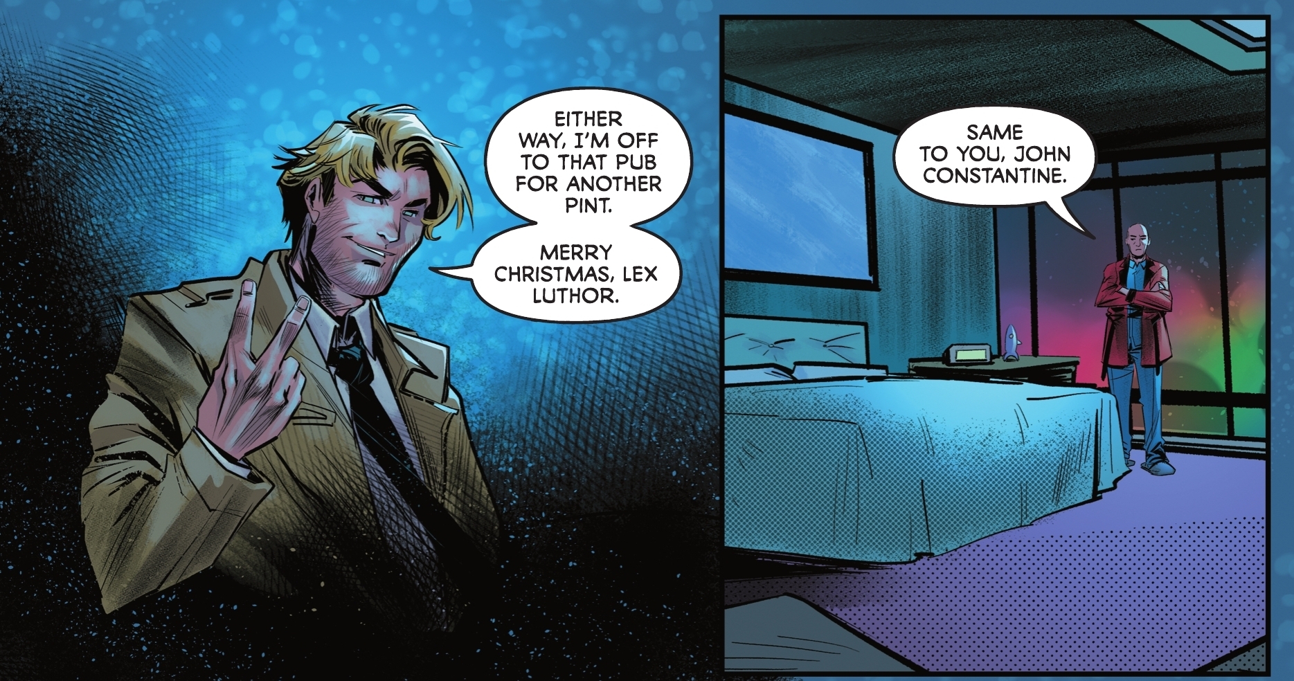 Comicon Advent Calendar Day 18: Constantine & Luthor, A Christmas Carol ...