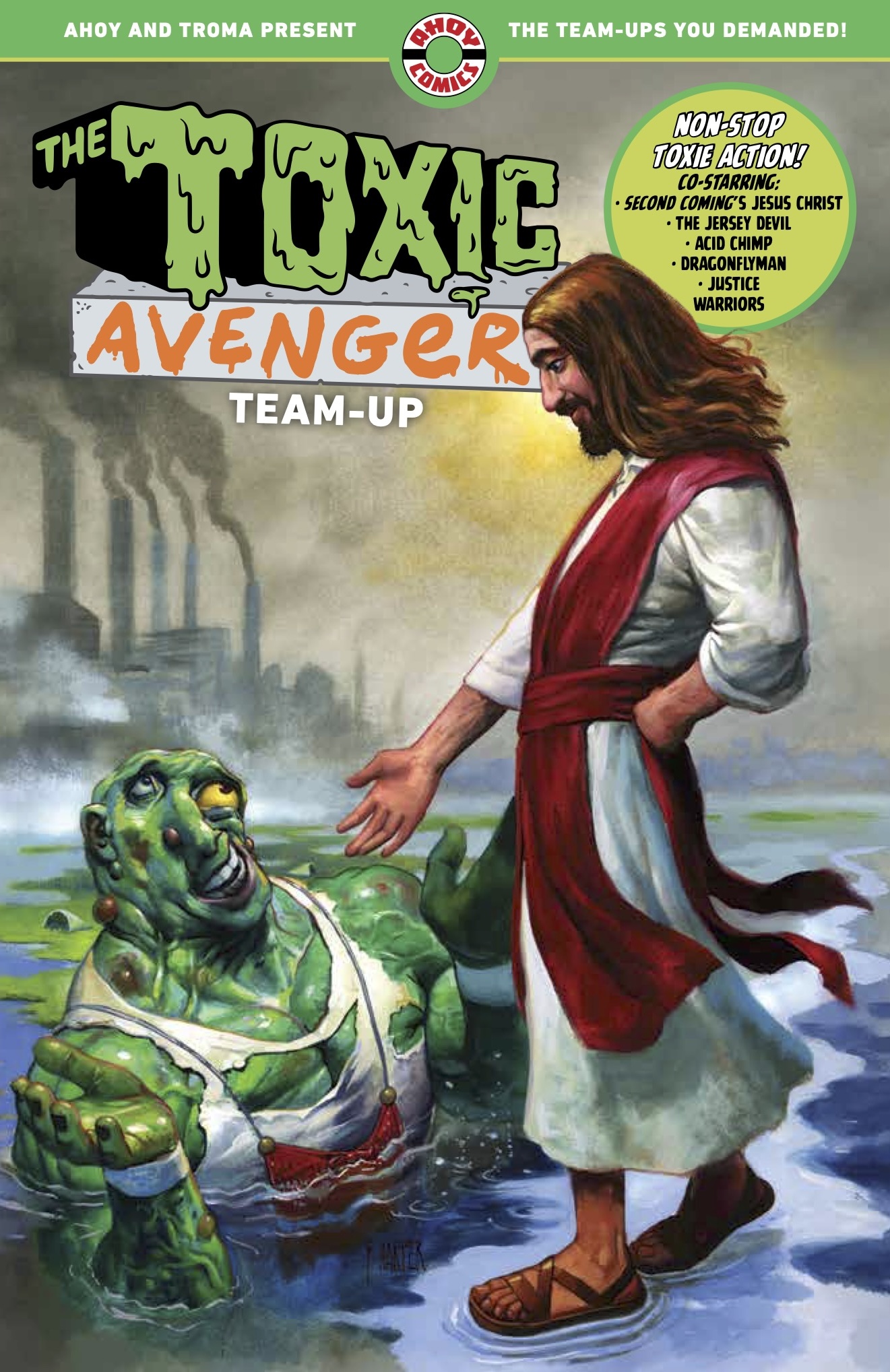Talking ‘Toxie Team-Up’ With Ahoy Comics’ EiC Tom Peyer And Writer Matt ...