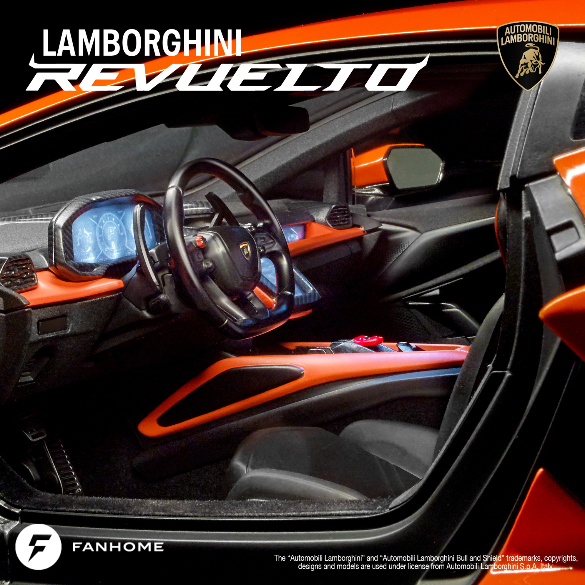 Fanhome Announces ‘1:8 Scale Lamborghini Revuelto’ Diecast Build-Up ...