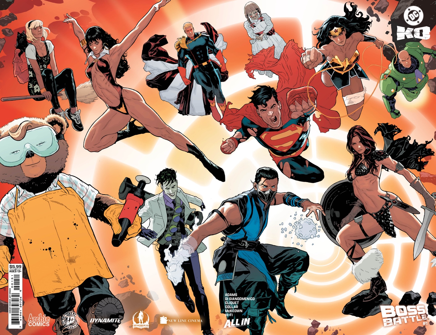 DC Comics Creates The Ultimate Crossover? ‘DC K.O.: Boss Battle’ #1: To ...