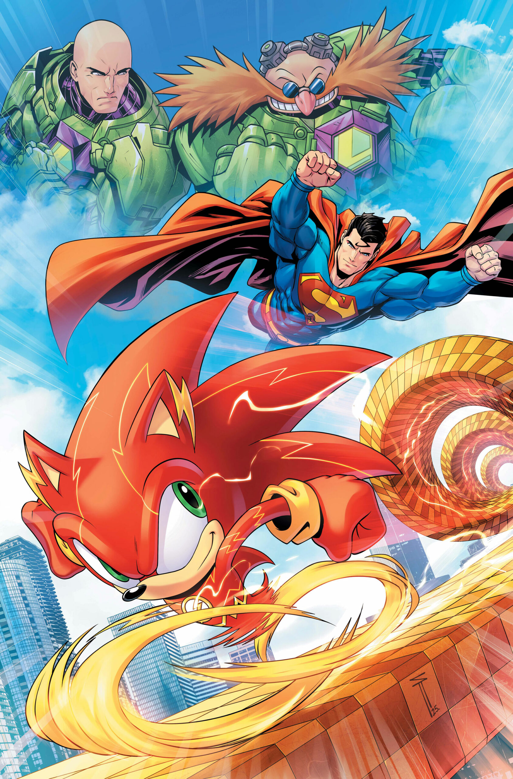 Sonic The Hedgehog Returns To The DC Comics Universe With ‘DC X Sonic ...
