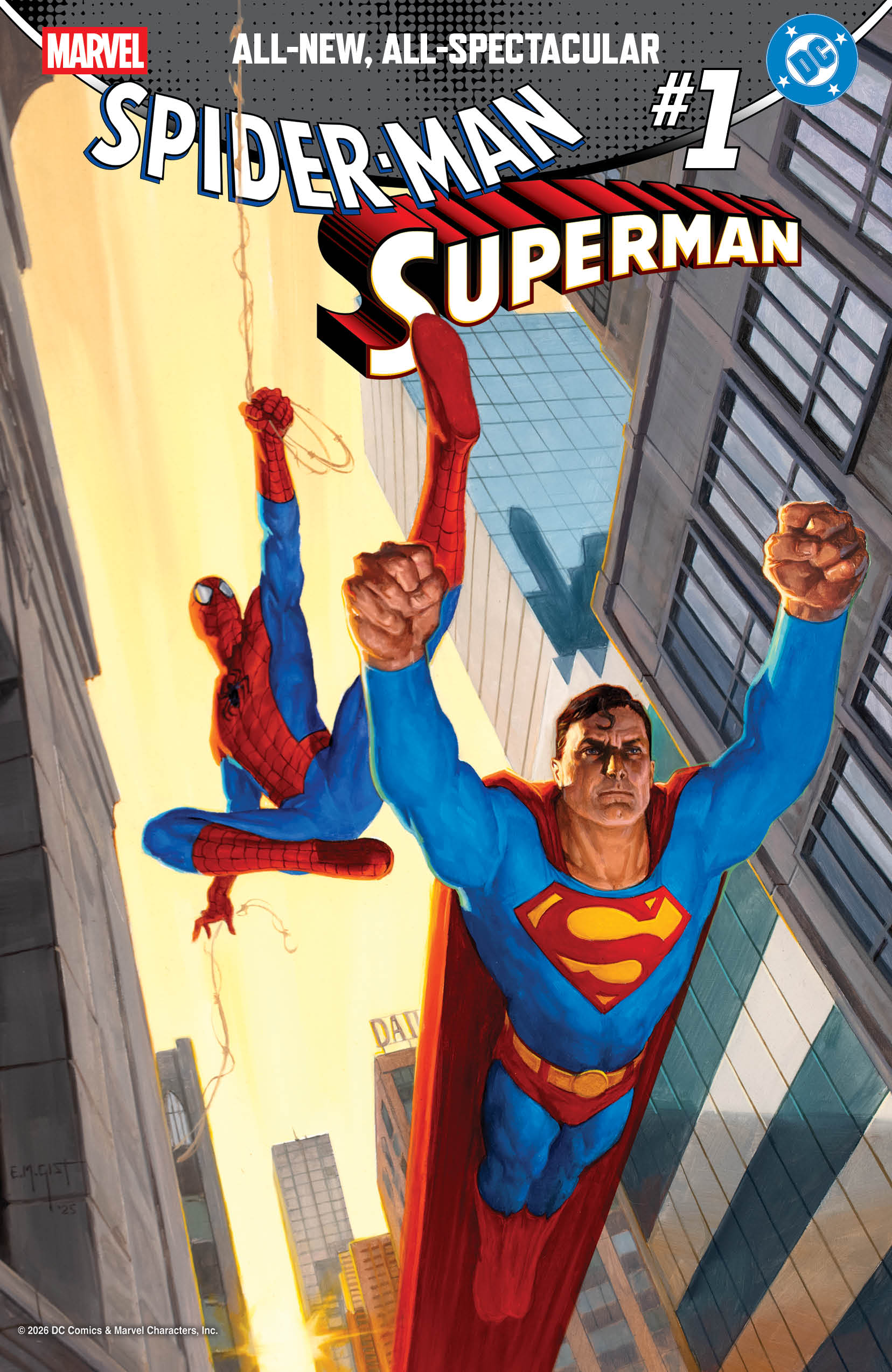 Marvel Reveals More ‘Spider-Man/Superman’ Covers And Stories – COMICON